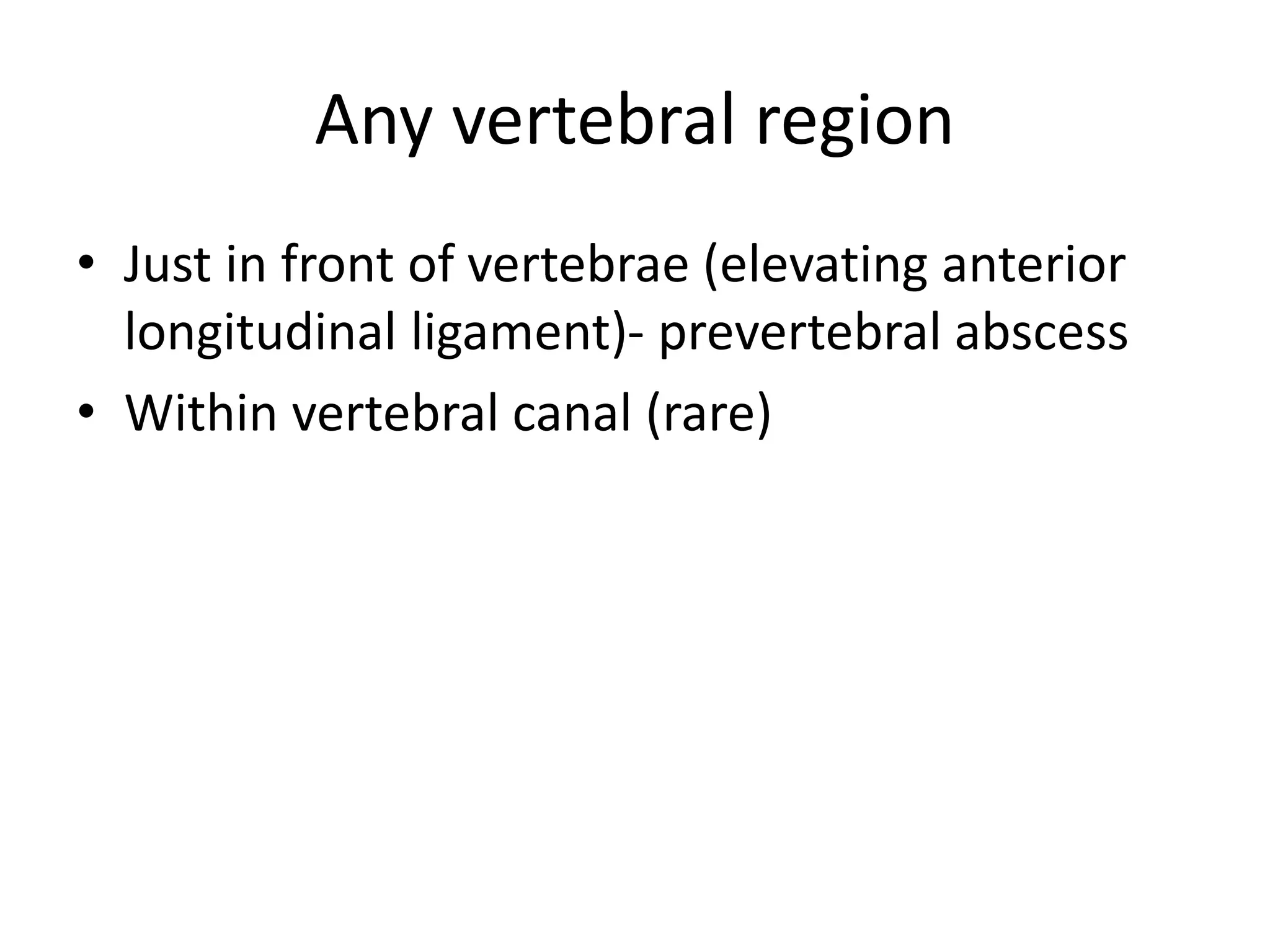 Cold abscess sites | PPTX
