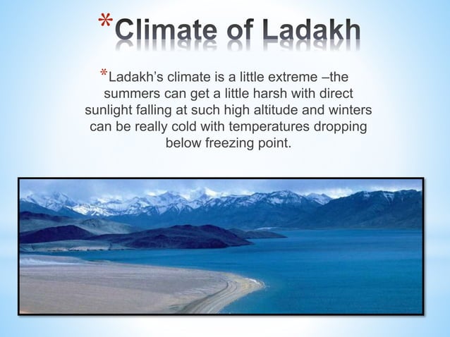 Cold and dry climate | PPT