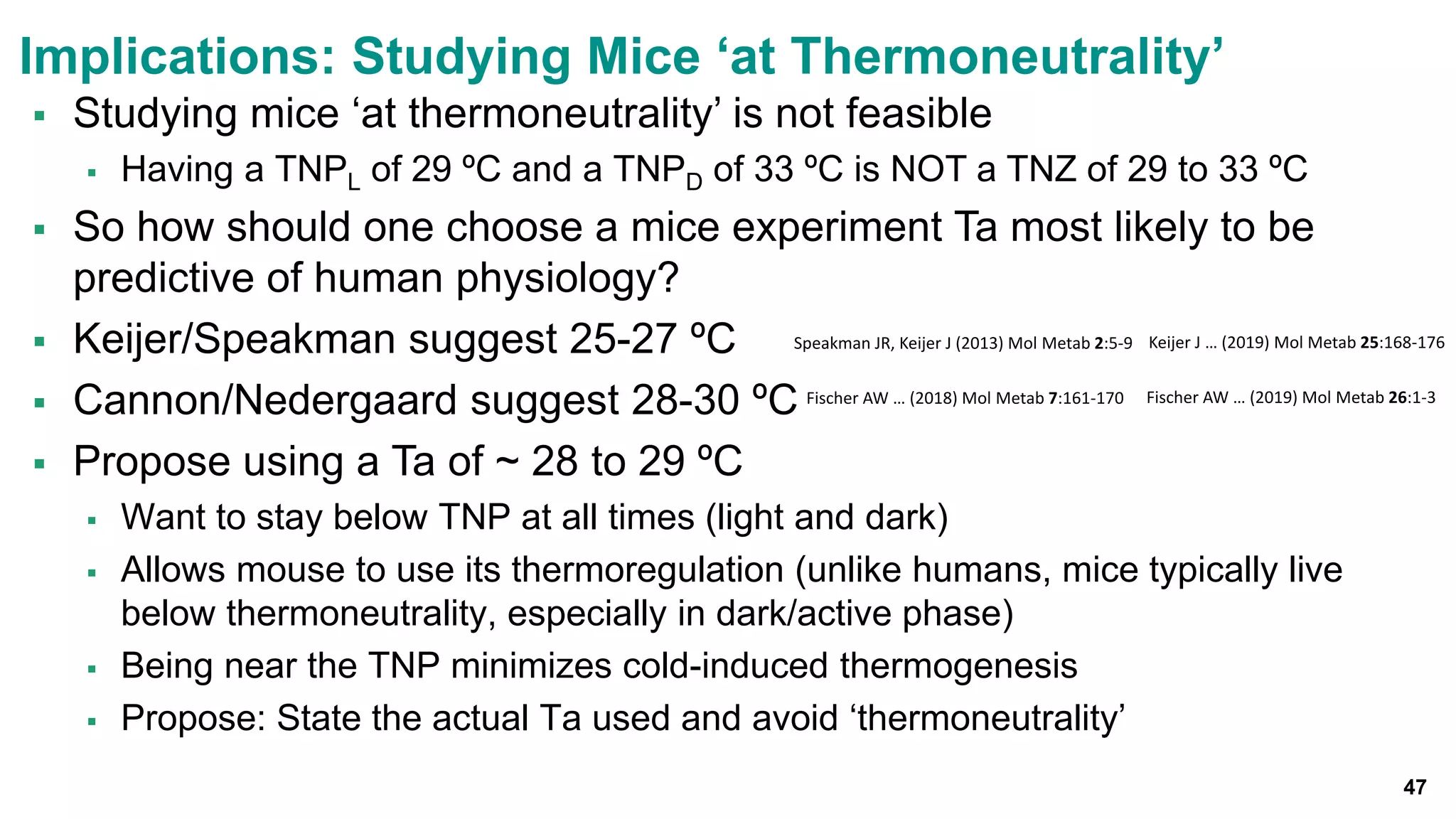 Thermal Physiology: The Effects of Environmental Temperatures on Energy ...