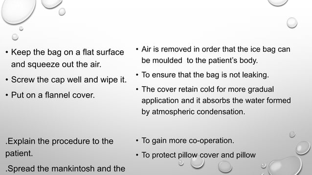 COLD APPLICATION.pptx | Blood Disorders | Diseases and Conditions