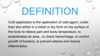COLD APPLICATION.pptx