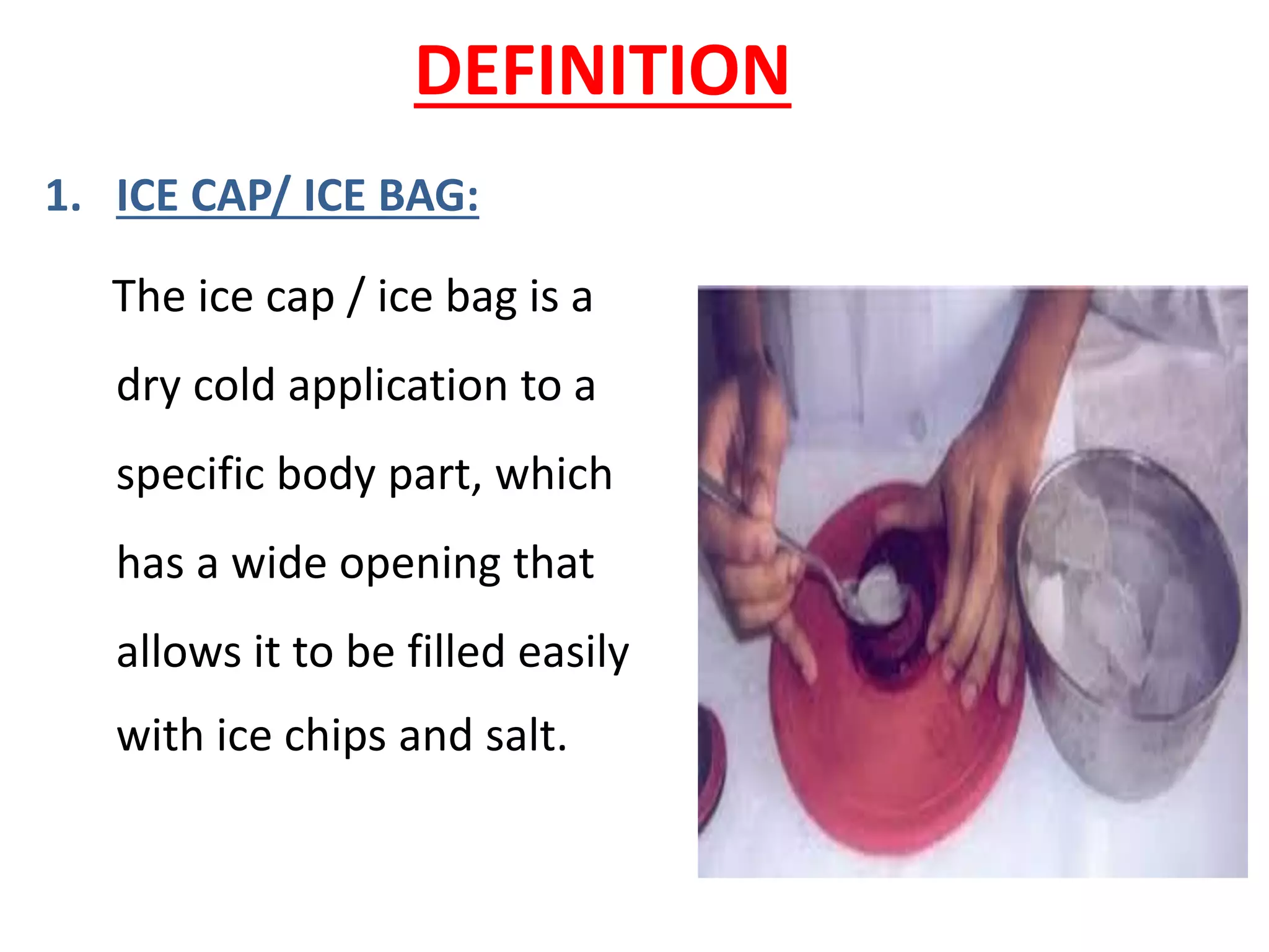 Cold application converted | PDF