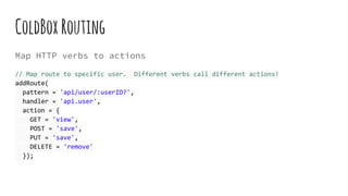 Intro to RESTFul API's with ColdBox MVC | PDF | Web Development | Internet