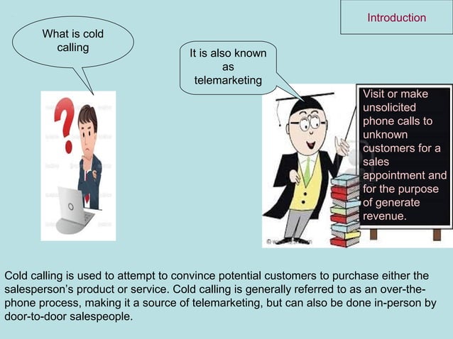 Cold calling and tele marketing best ppt | PPT
