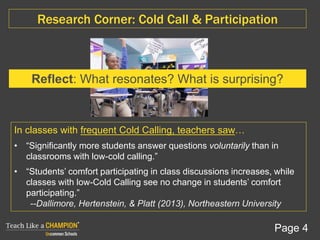 Cold Call Plug and Play | PPT