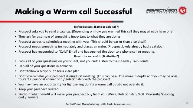 How to Make a Cold Call into a Warm Call