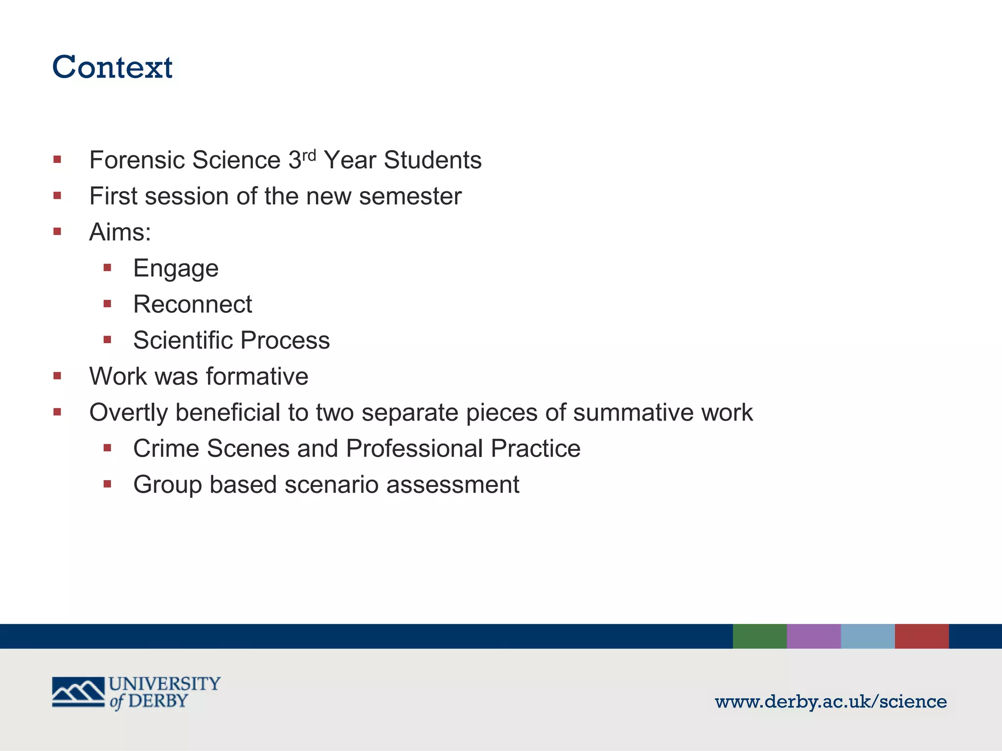 Cold case tv for teaching forensics | PDF