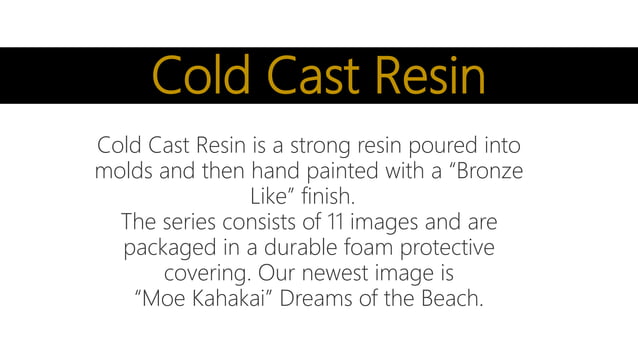 Kim Taylor Reece Cold Cast Statues | PPTX