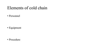 Cold chain | PPT