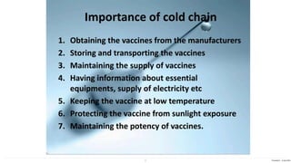 Cold chain | PPT