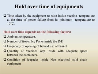 Cold Chain and it's equipment & monitoring | PPTX