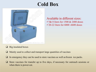 Cold Chain and it's equipment & monitoring | PPTX