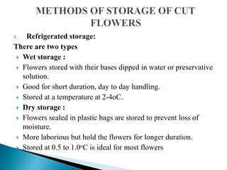 Cold Chain Management in Flowers | PPTX