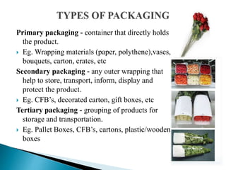 Cold Chain Management in Flowers | PPTX