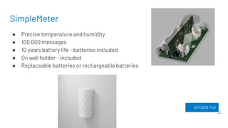 Cold chain monitoring with Simplepack 4.0, SimpleIndustry and IO Frog platform | PPT