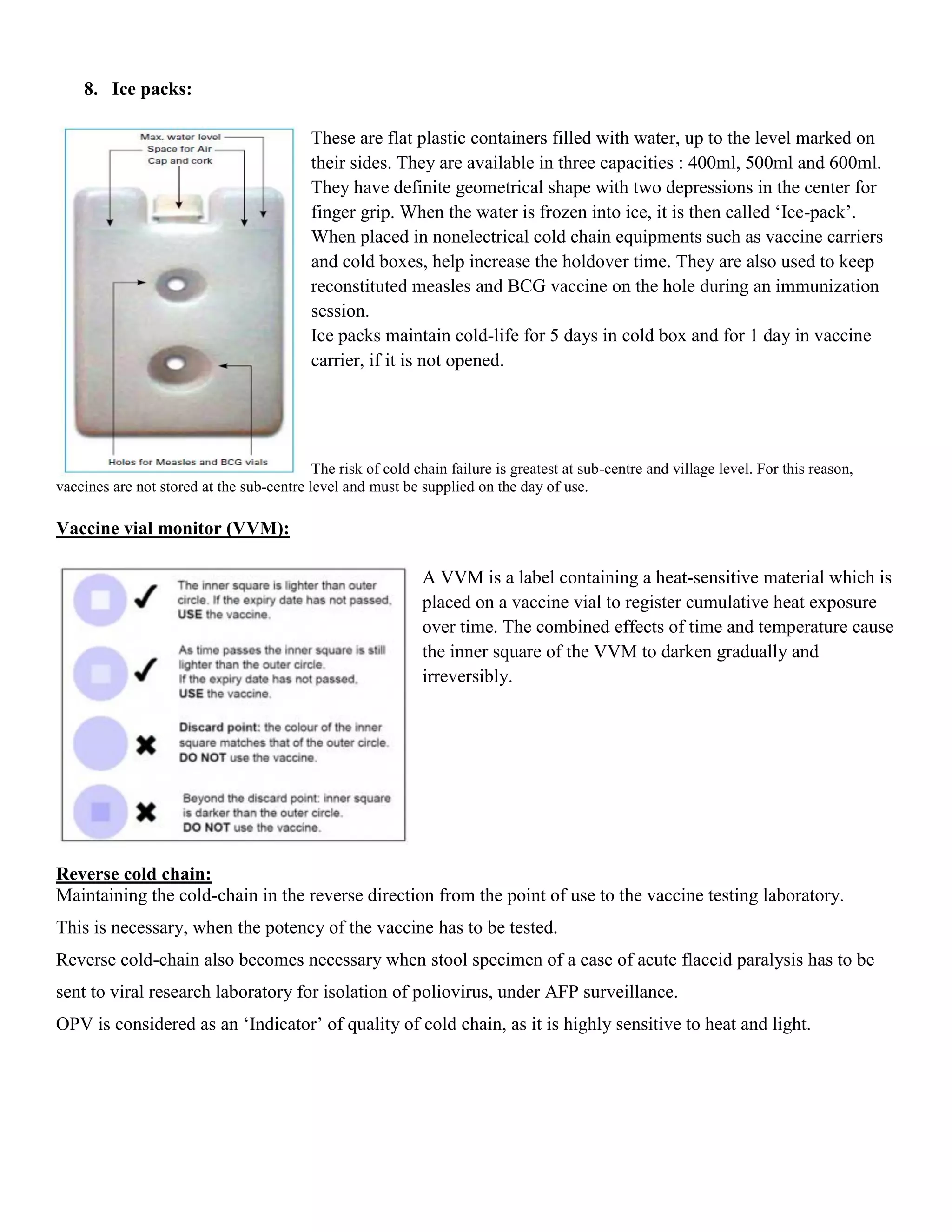 Cold chain notes | PDF