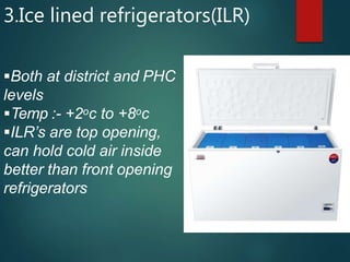 Cold chian management of vaccine | PPTX