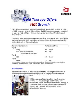 Cold control product profile | DOC