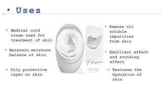 Cold cream b pharm sem 6 industrial pharmacy.pptx
