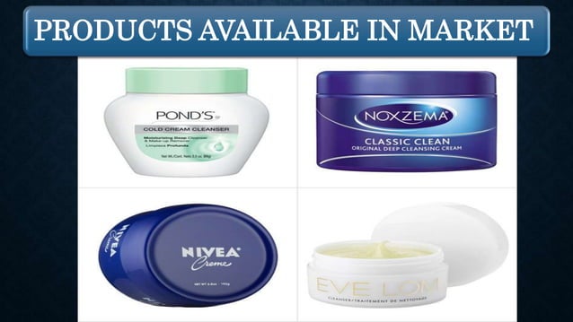 Cold cream vanishing cream | PPTX