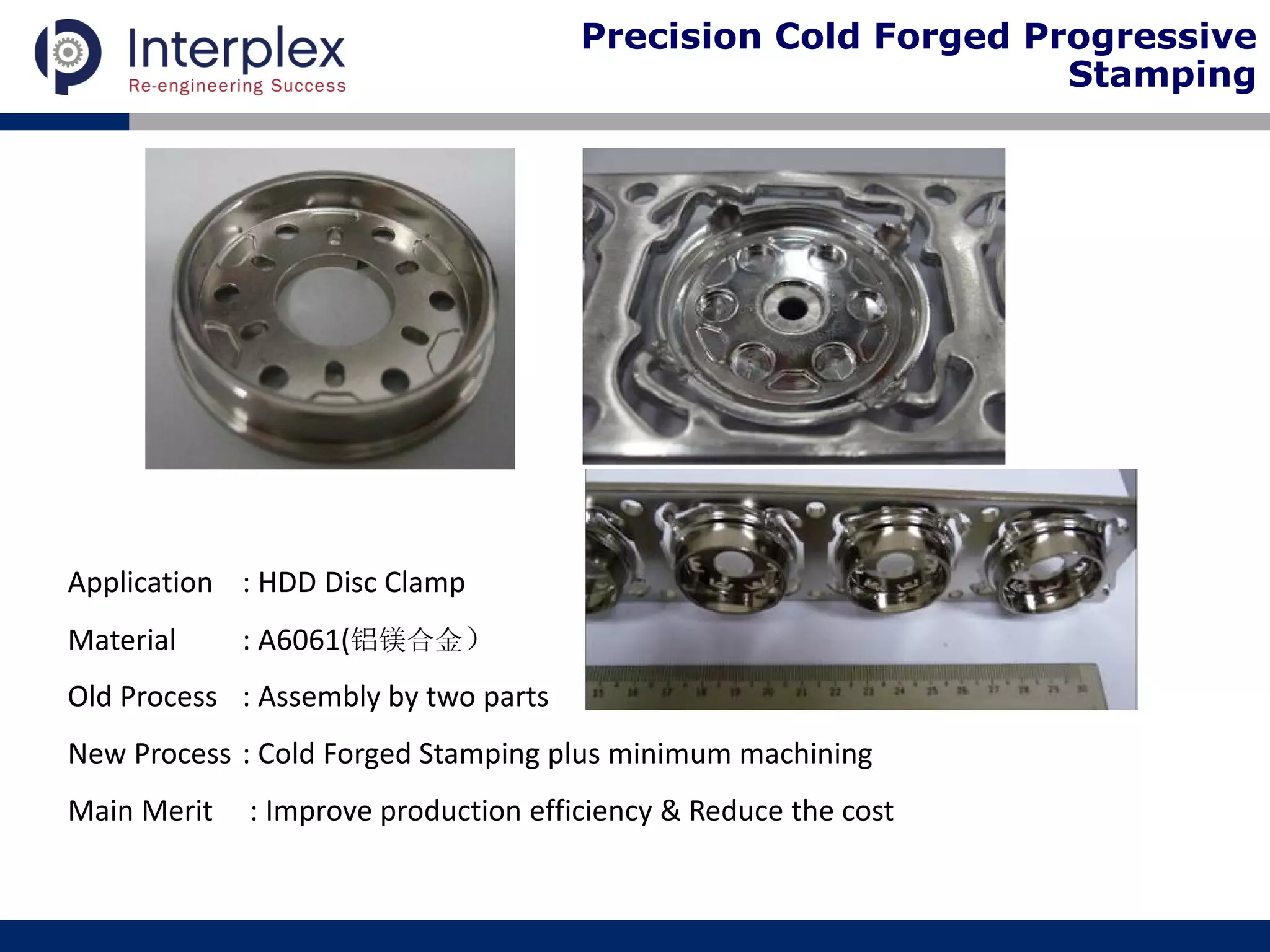 Cold Forging | Precision Cold Forged Progressive Stamping | PDF