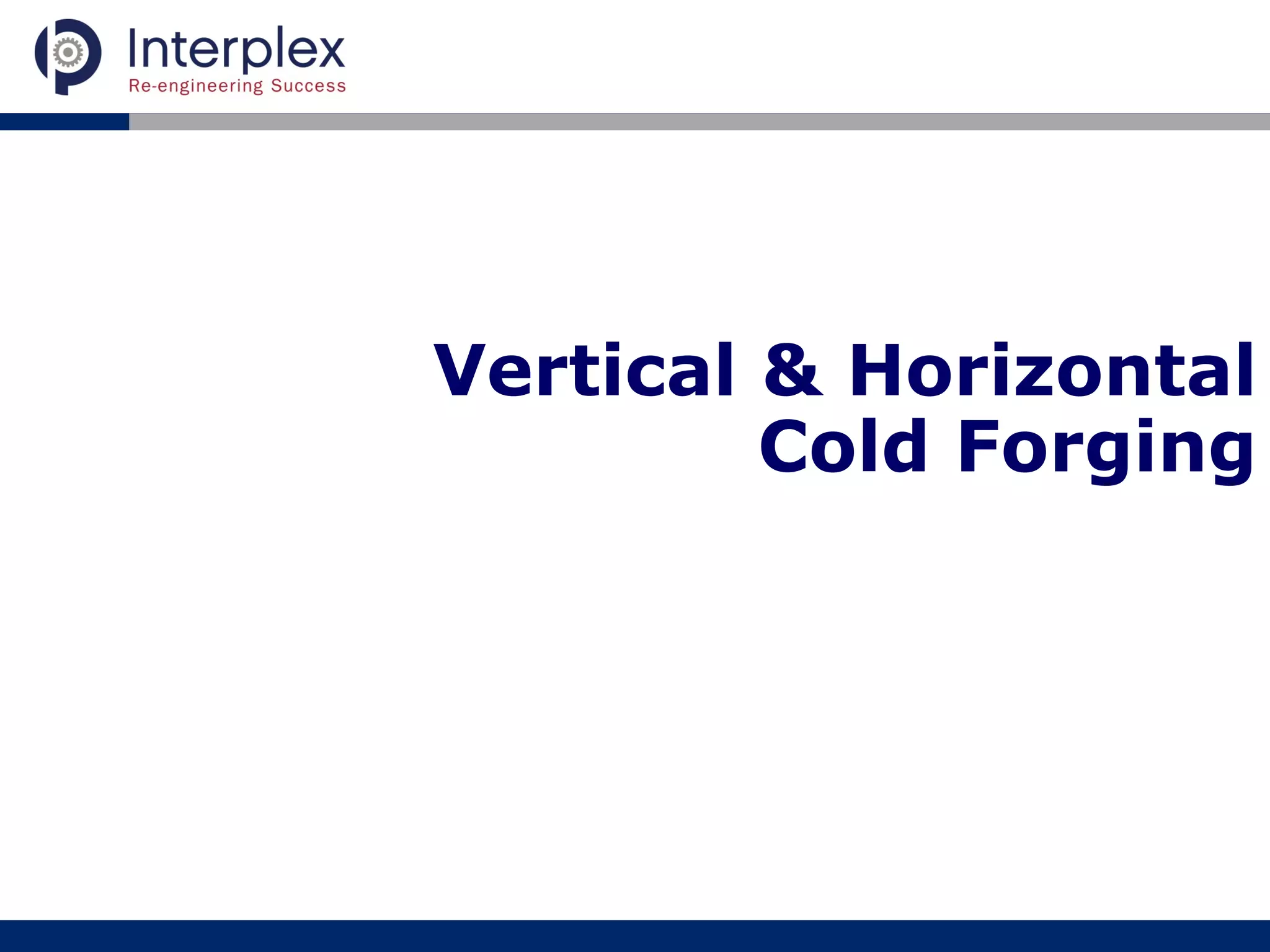 Cold Forging | Precision Cold Forged Progressive Stamping | PDF