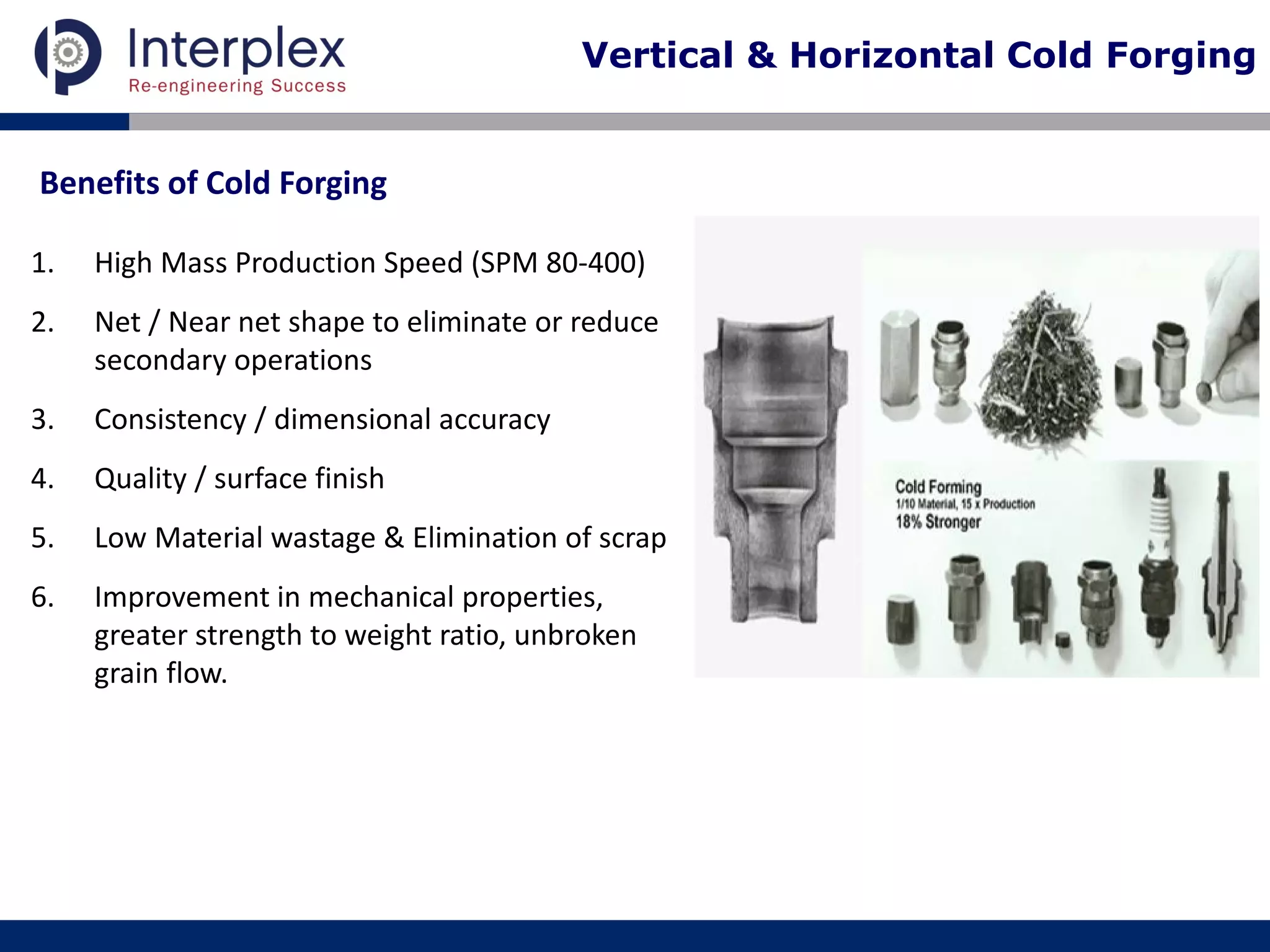 Cold Forging | Precision Cold Forged Progressive Stamping | PDF