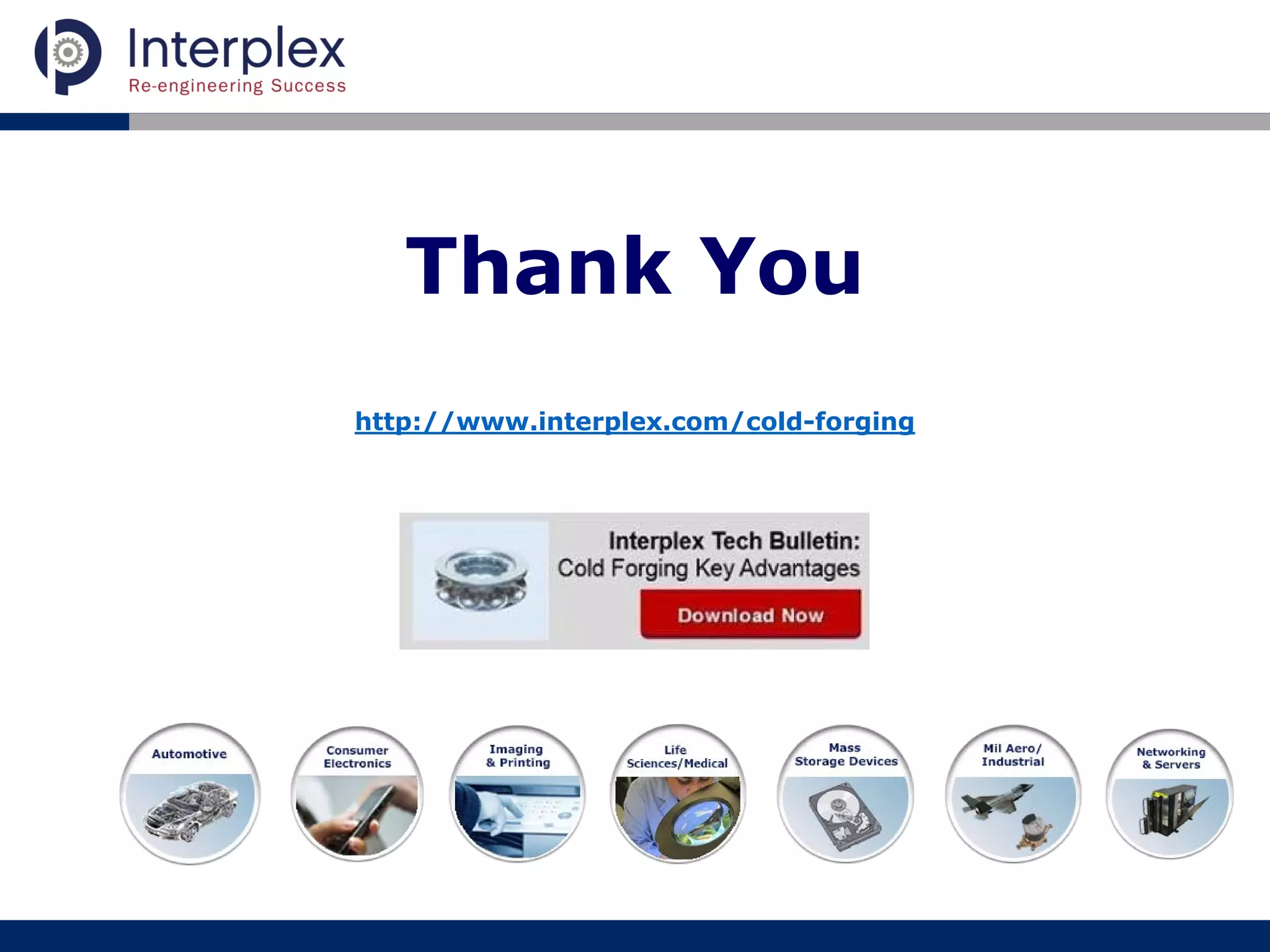 Cold Forging | Precision Cold Forged Progressive Stamping | PDF