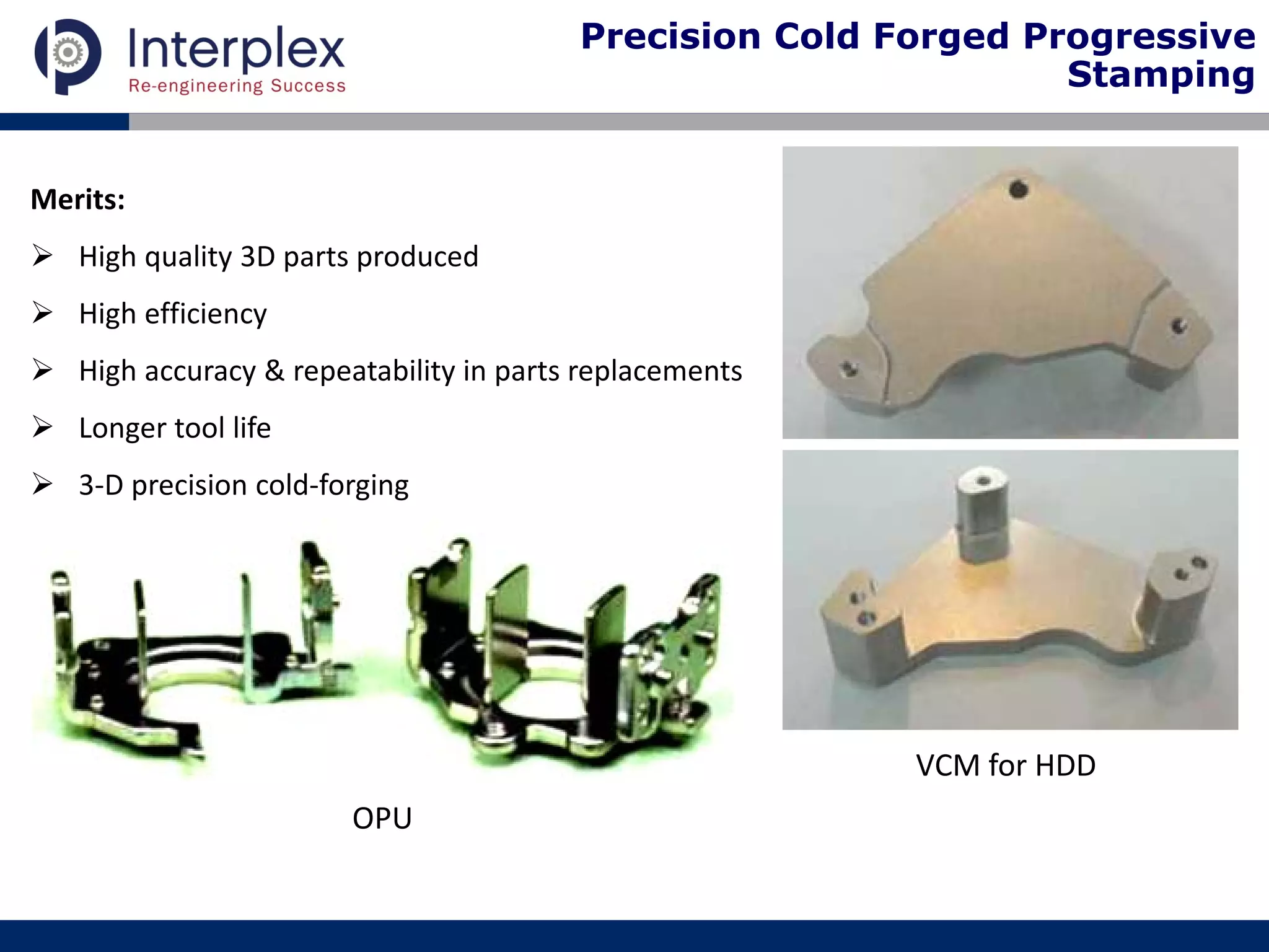 Cold Forging | Precision Cold Forged Progressive Stamping | PDF