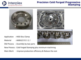 Cold Forging | Precision Cold Forged Progressive Stamping | PDF