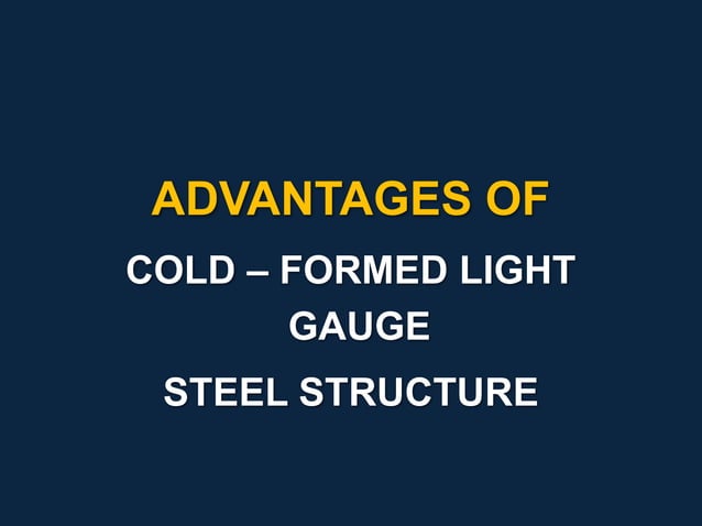 Cold Formed Steel Building Cold Formed Steel Building.pptx