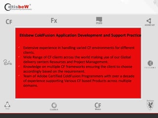 Etisbew ColdFusion Expertise | PPT