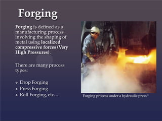 Cold & hot working | PPTX