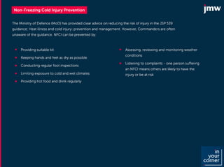 What are Non-freezing Cold Injuries? | PPT