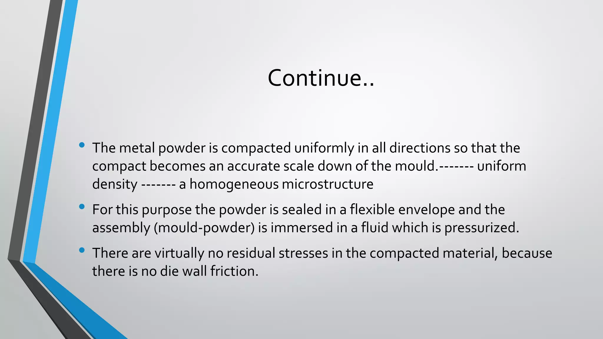 Cold isostatic pressing | PDF