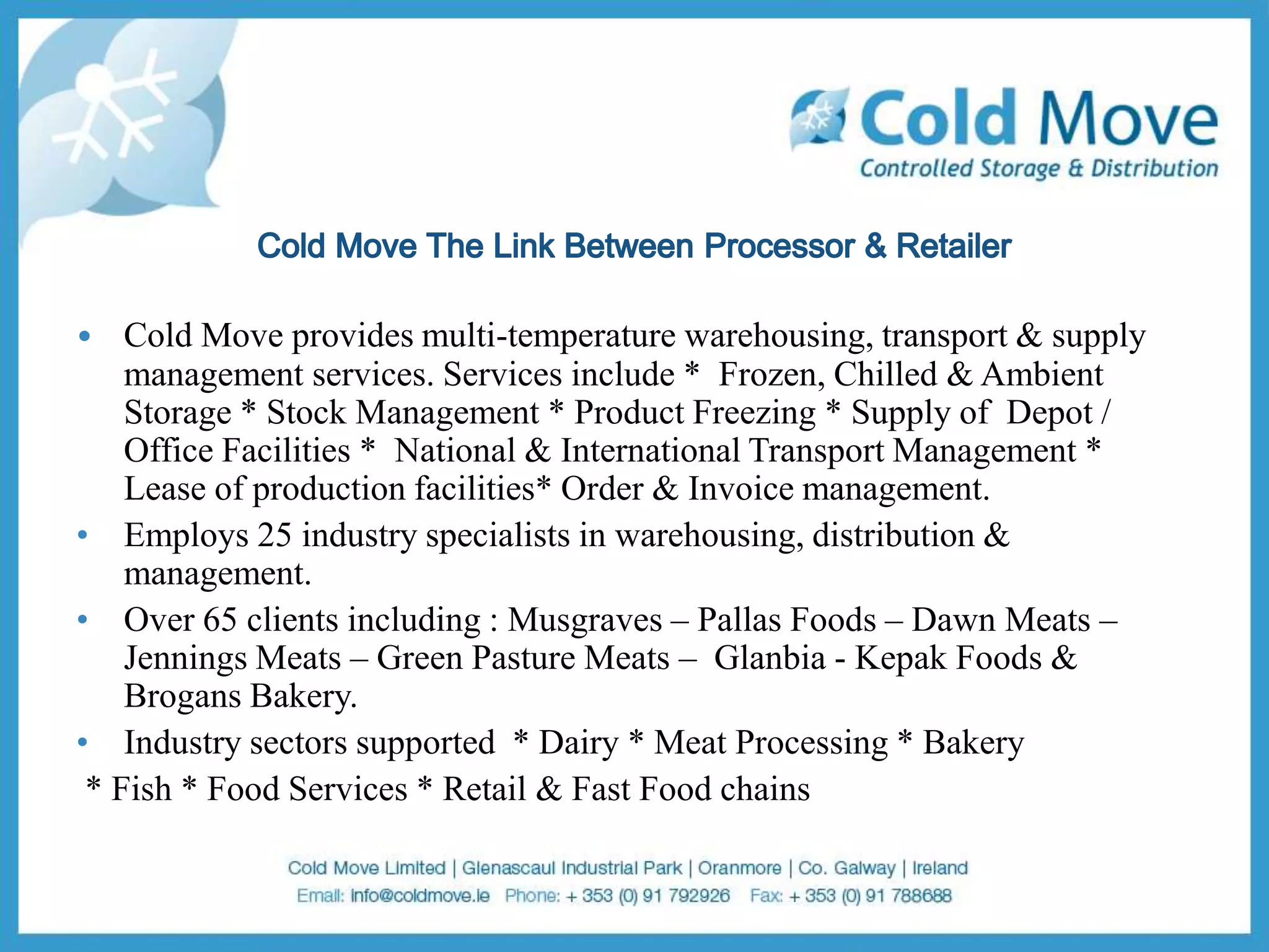 Cold Move | PPTX
