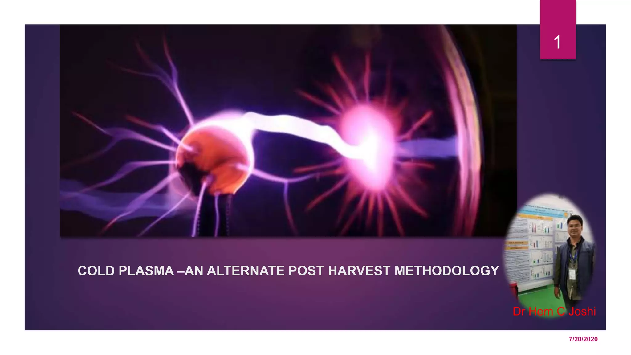 Cold plasma technology | PPTX