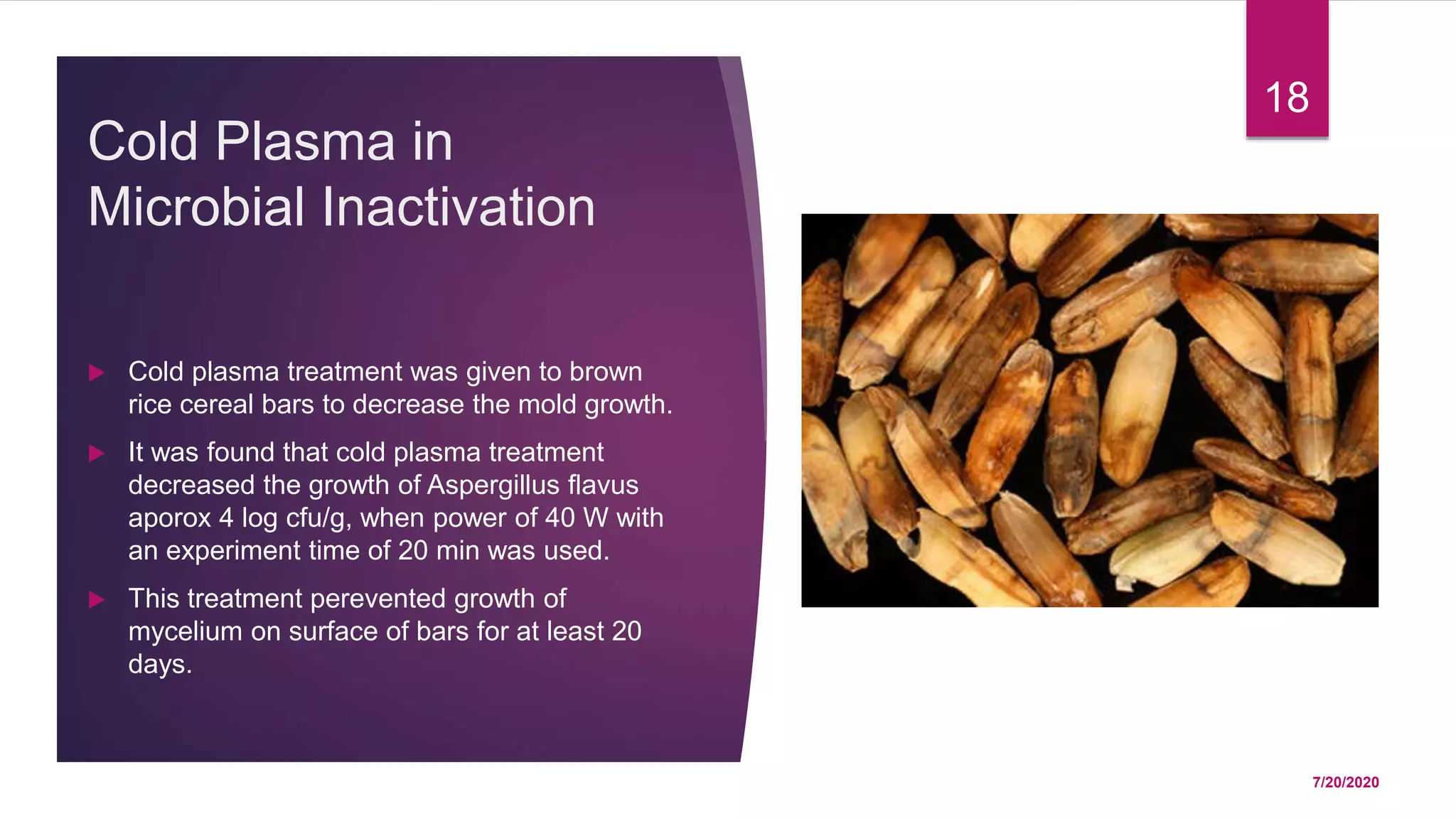 Cold plasma technology | PPTX