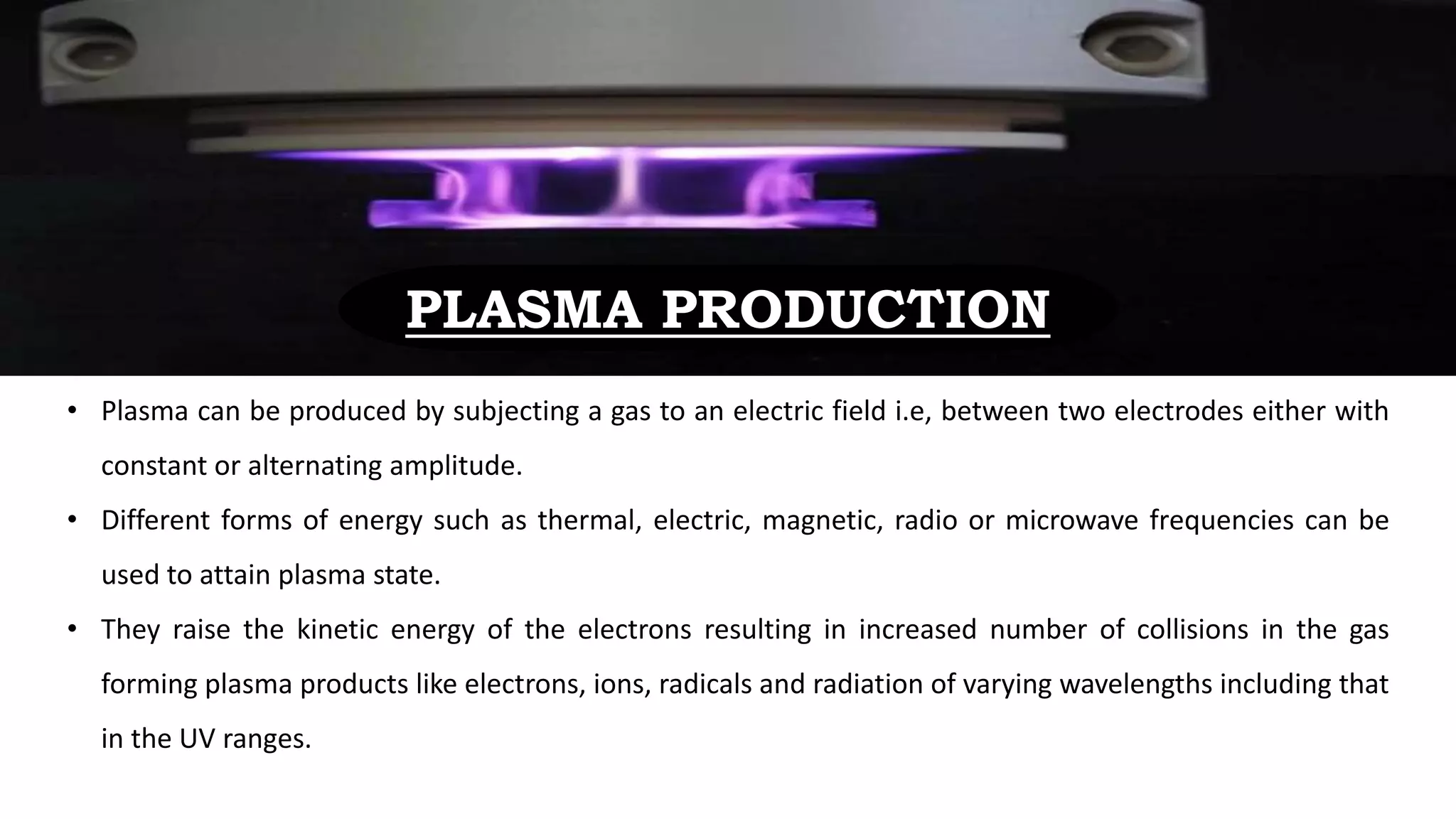 COLD PLASMA TECHNOLOGY by AVNEESH | PPTX