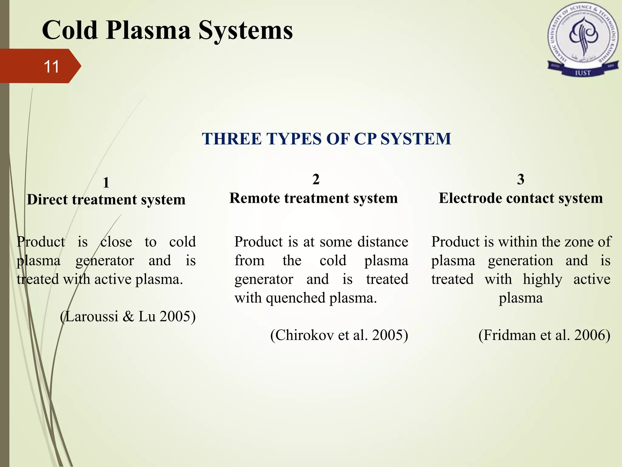 Cold plasma technology in food processing | PPTX