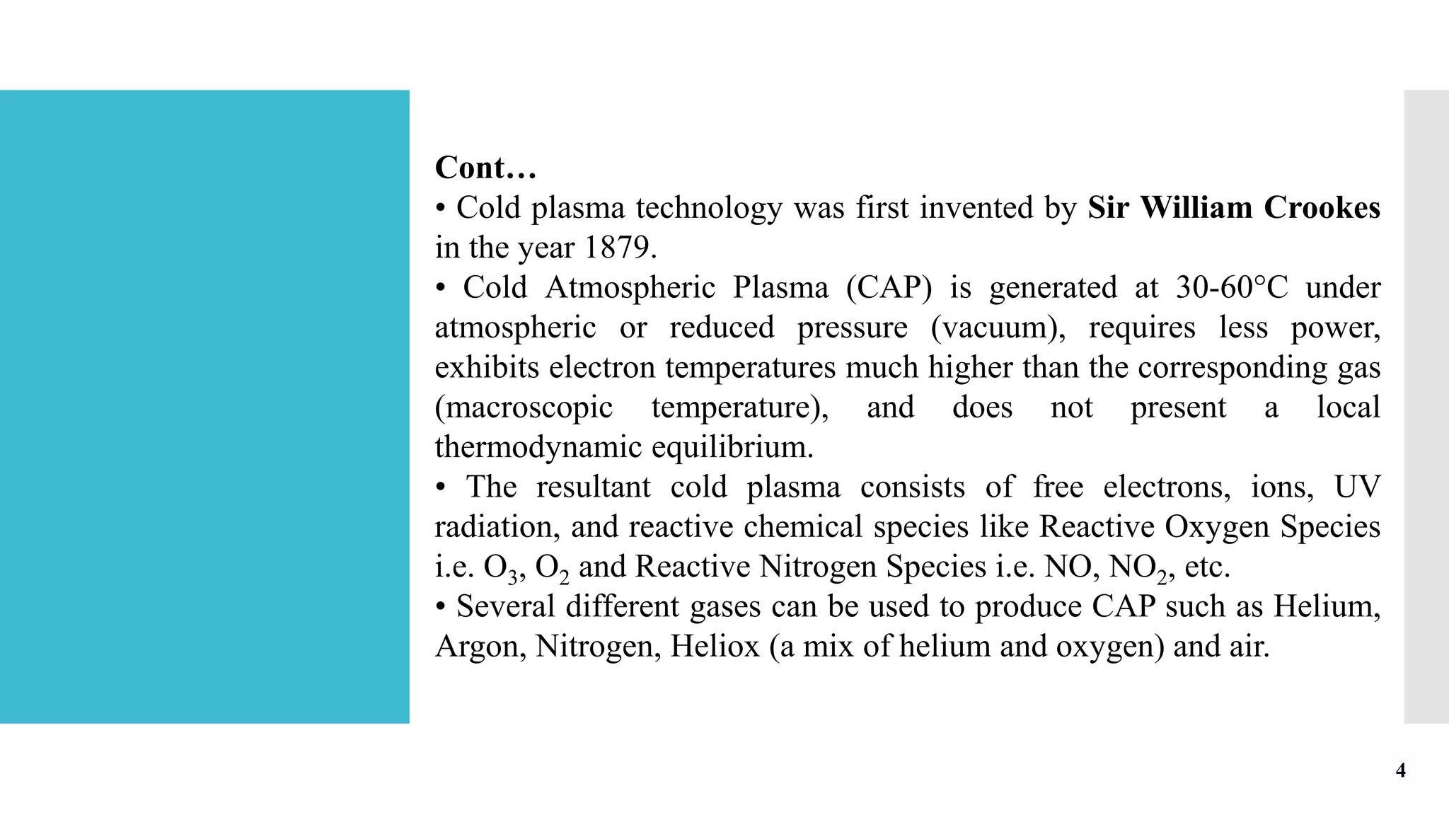 Cold Plasma Technology in Food | PPTX
