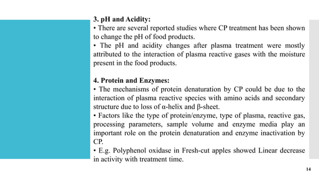 Cold Plasma Technology in Food | PPTX