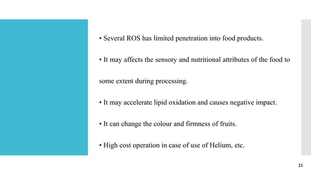 Cold Plasma Technology in Food | PPTX