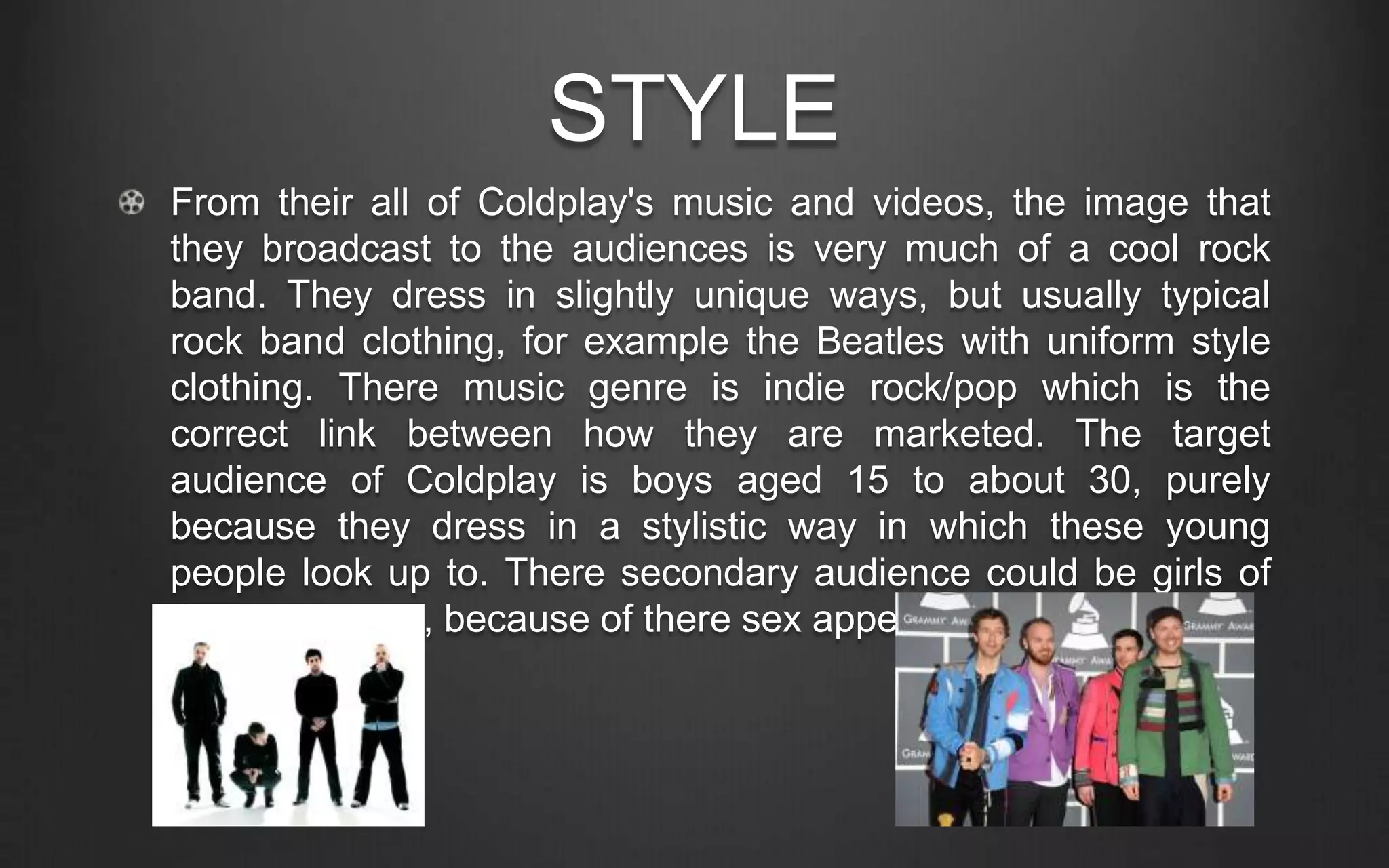 Coldplay: Case Study | PPTX