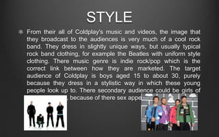 Coldplay: Case Study | PPTX