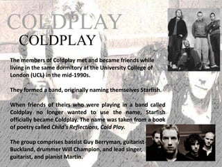 Coldplay | PPTX