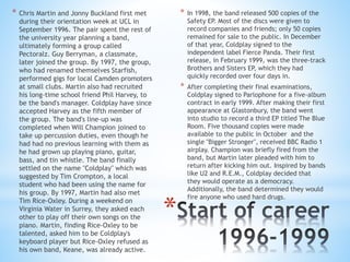 Coldplay | PPTX | Adult Contemporary Music | Music