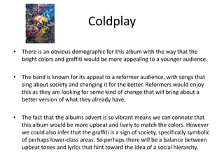 Coldplay | PPTX | Music | Entertainment