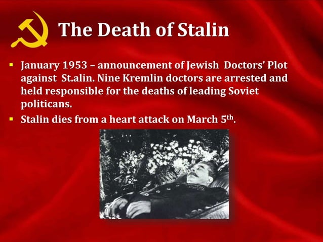 Cold Red Tsar: Joseph Stalin | PPT