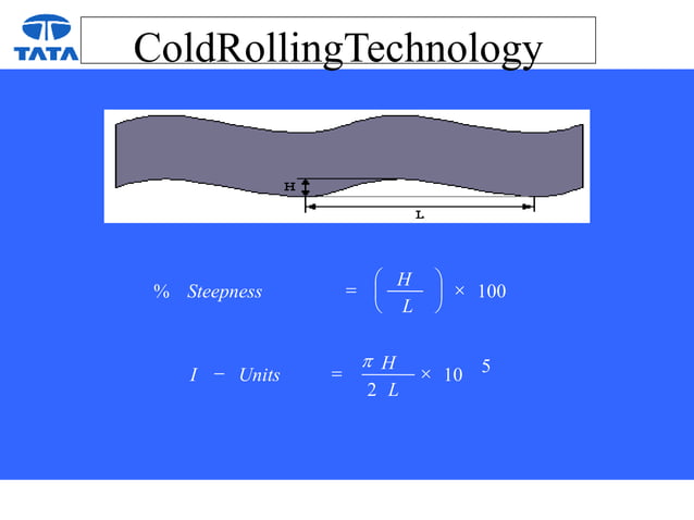 Cold Rolling fundamentals.PPT | Chemistry | Science
